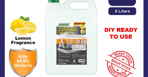 HARDEX All Purpose Disinfectant Ready To Use Alcohol Free Water Based ...